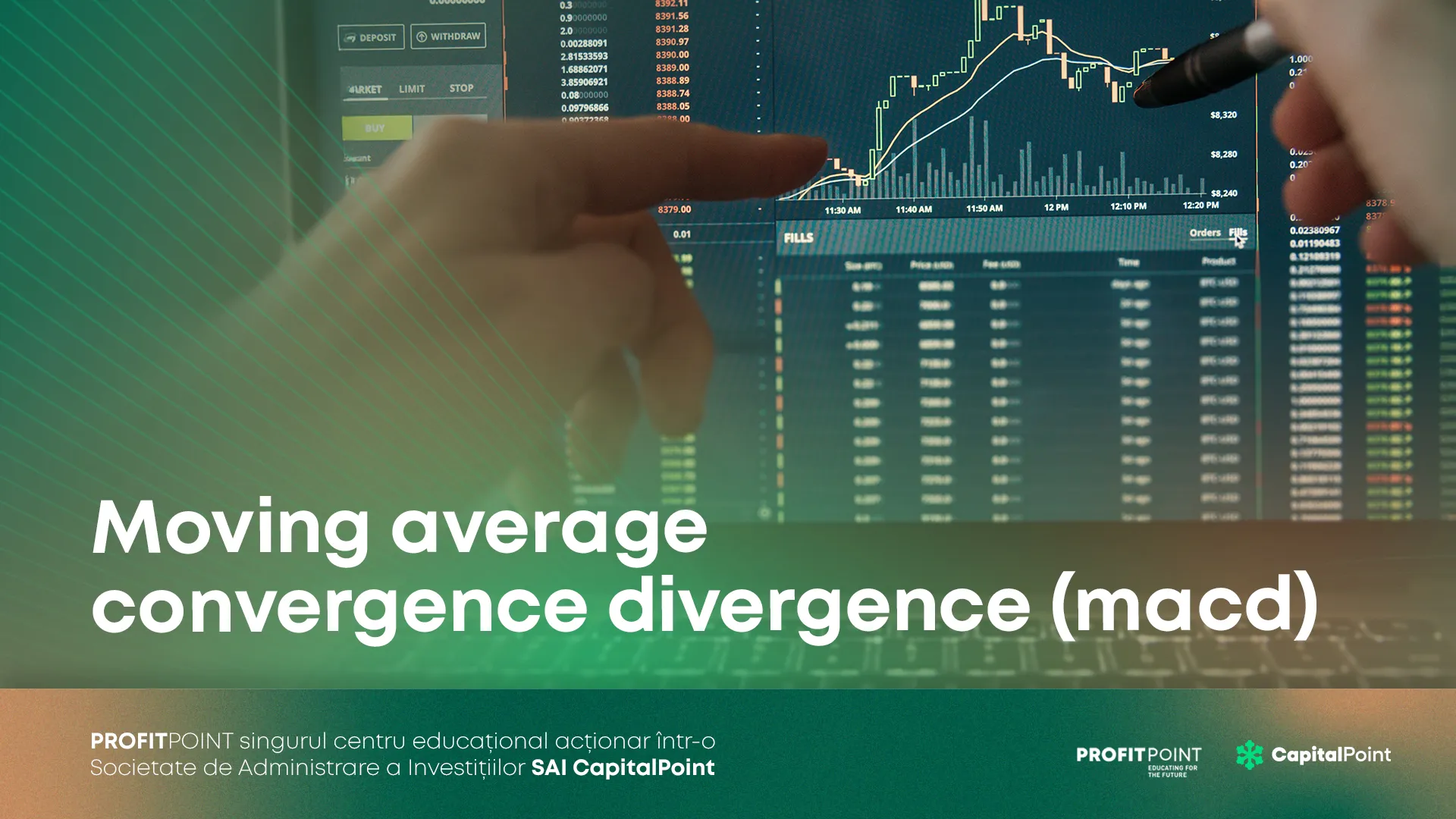 MACD - Cum sa folosesti Moving Average Convergence Divergence